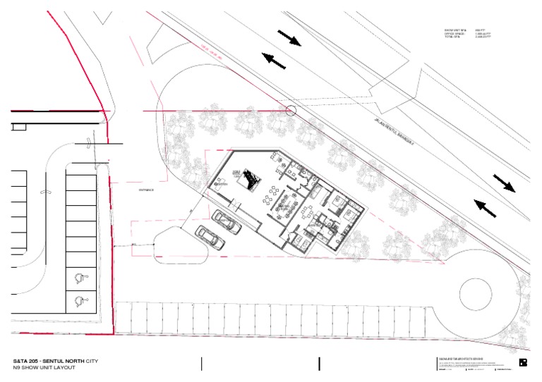 Sentul North Show Unit Layout | PDF