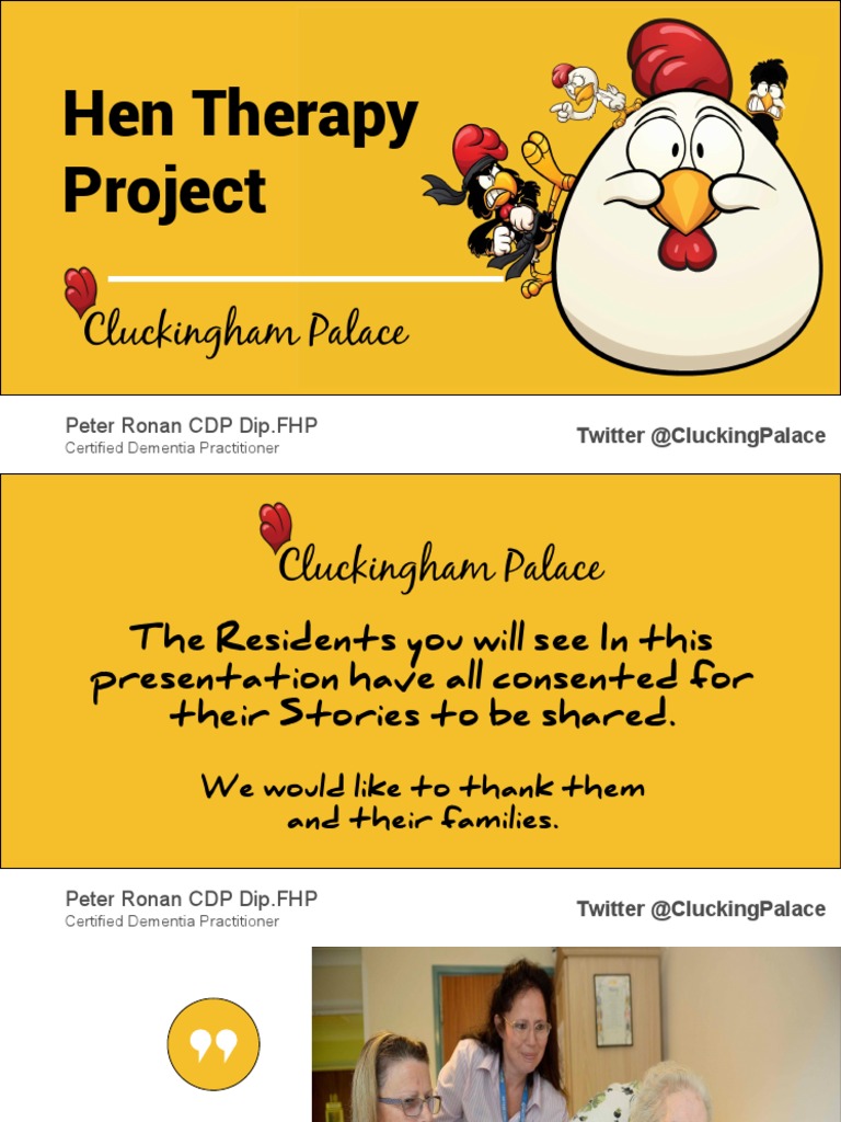 Hen Therapy in Care Homes | PDF | Chicken