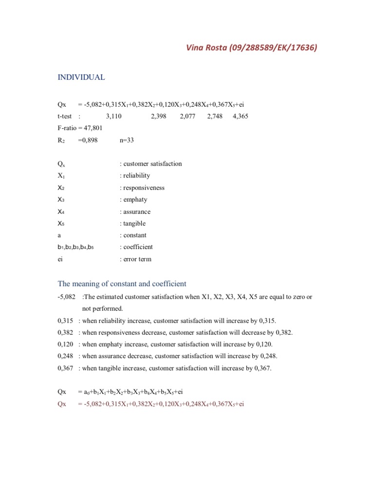 Rosta Meaning and Significance | PDF | Student's T Test | Probability ...