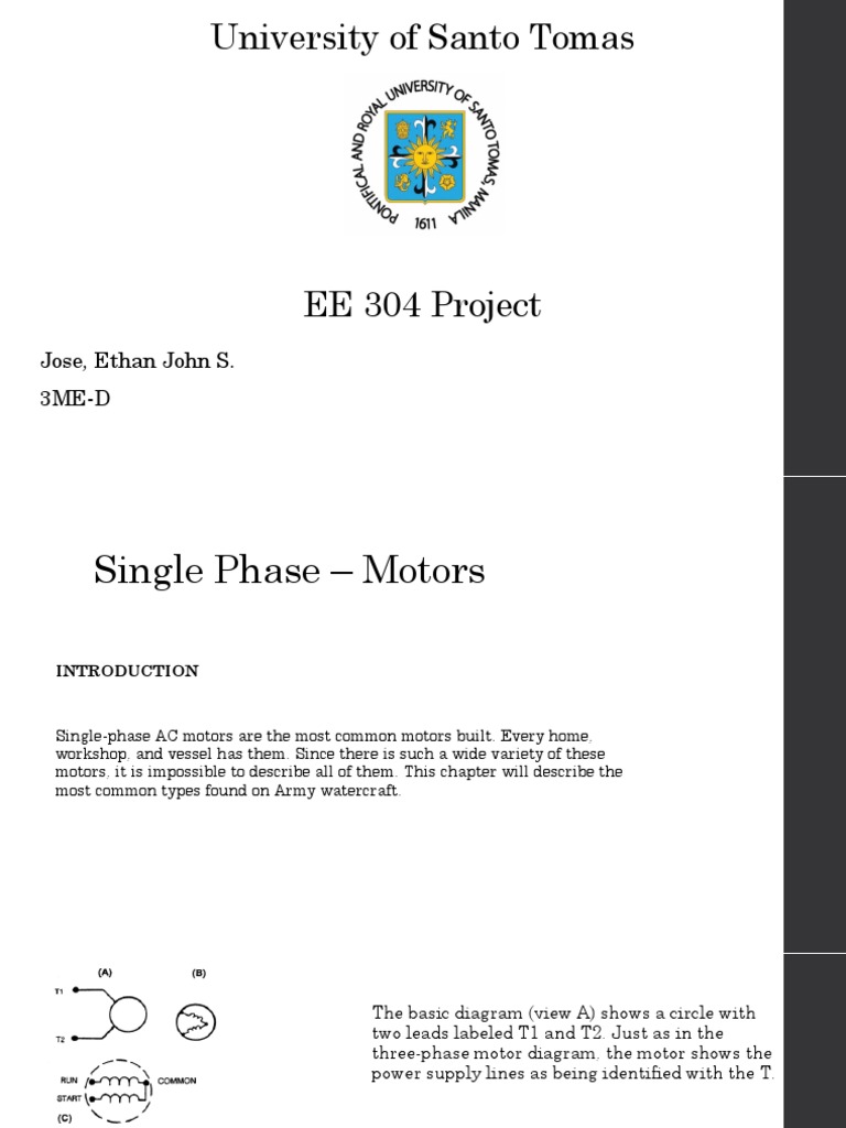 Single Phase - Motors | PDF