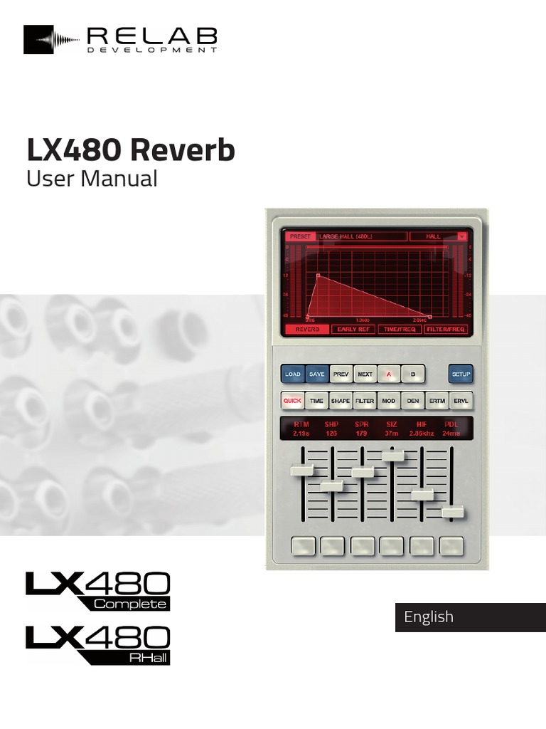 LX480 Reverb: User Manual | PDF | License | Microphone