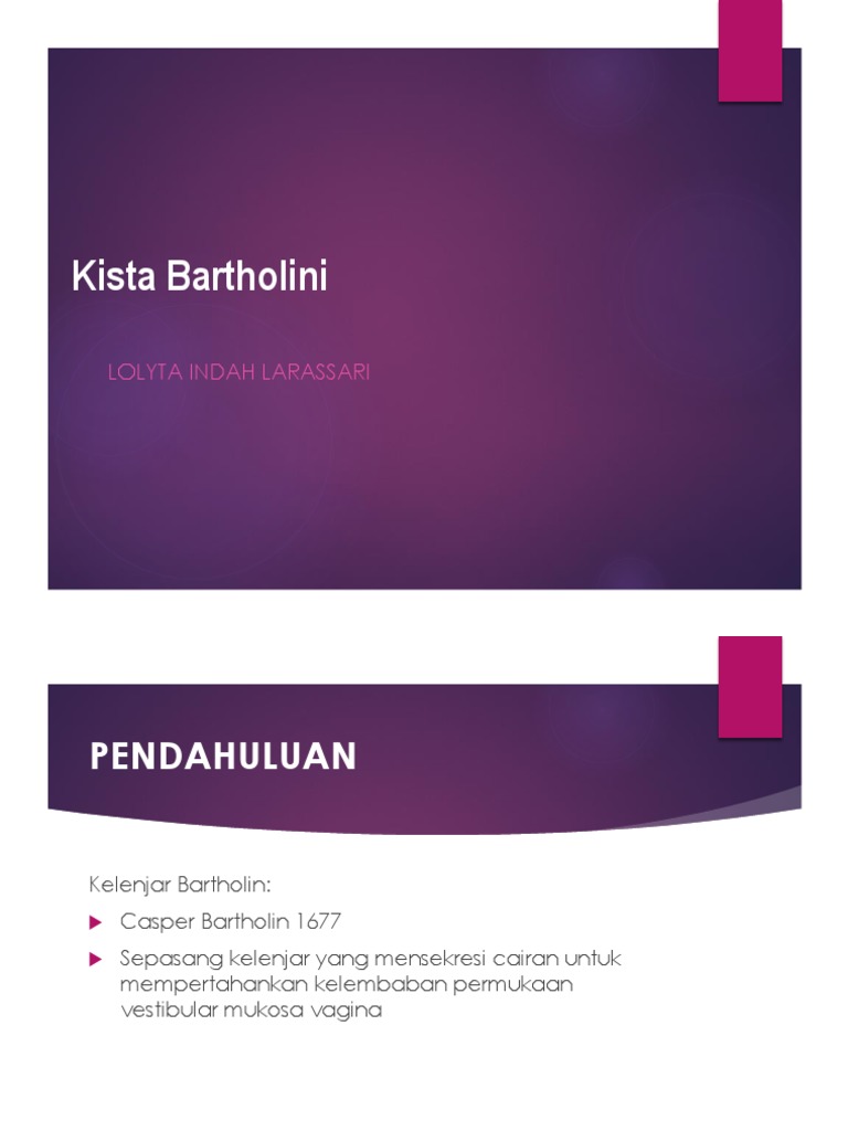 Bartolinitis Abses Bartolin | PDF