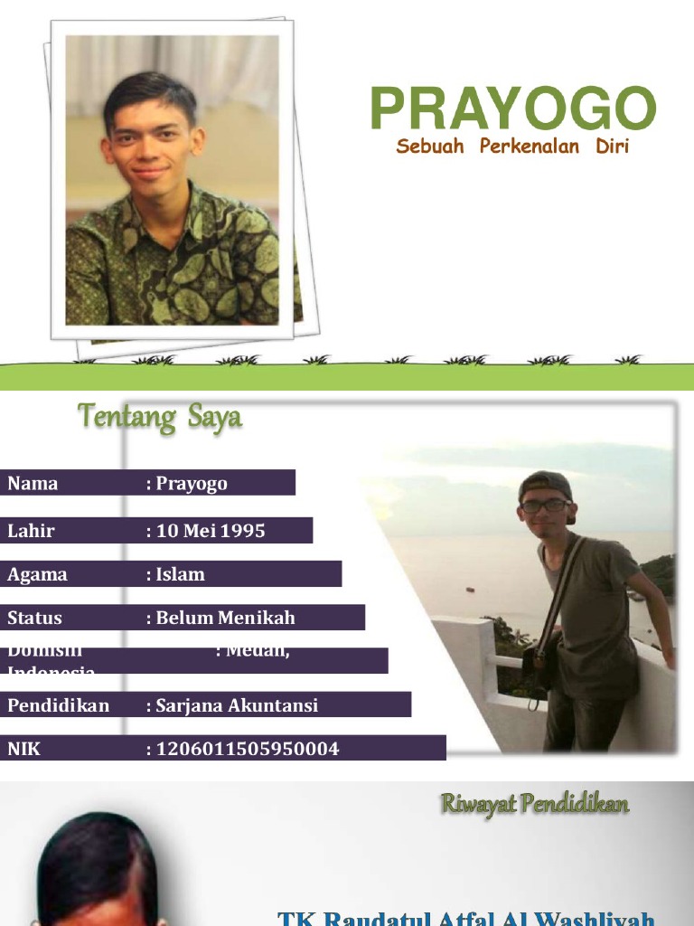 Contoh Power Point Pengenalan Diri | PDF