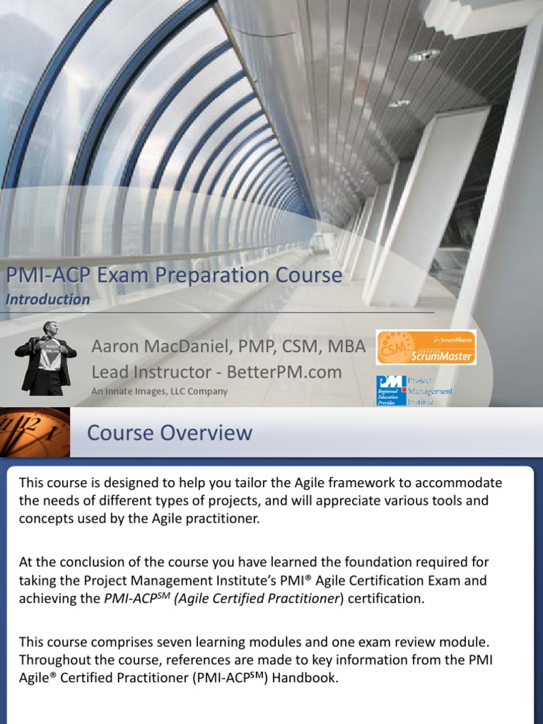 PMI ACP Exam Prep | PDF | Scrum (Software Development) | Agile Software ...