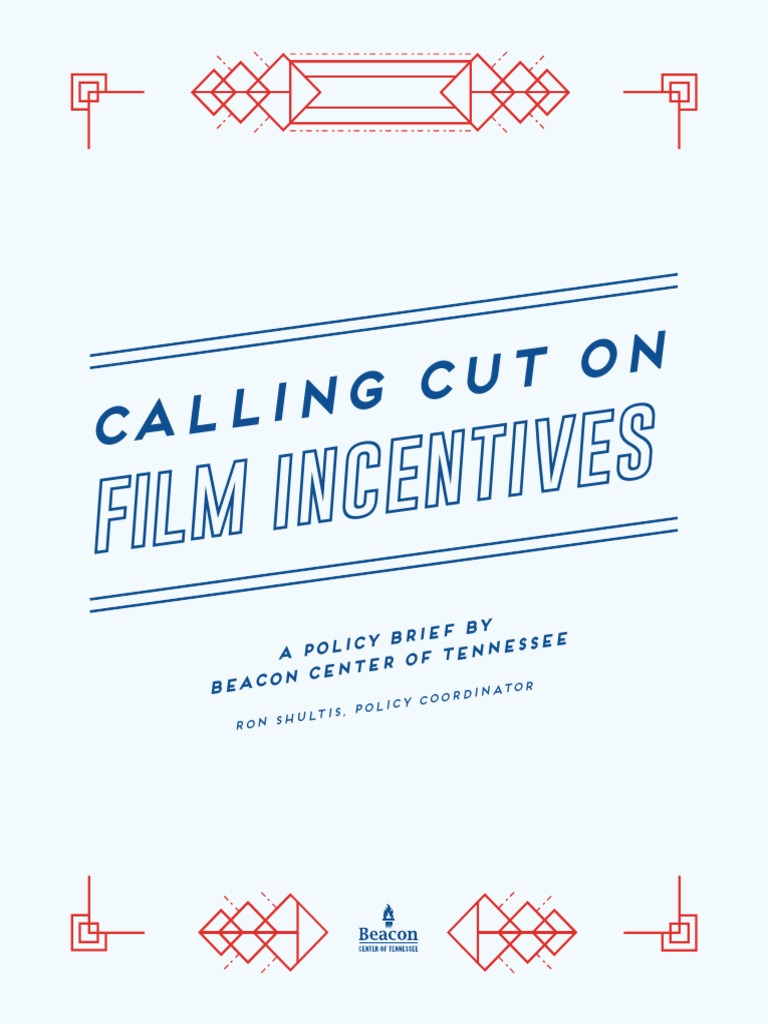 Film Incentives Brief | PDF | Subsidy | Taxes