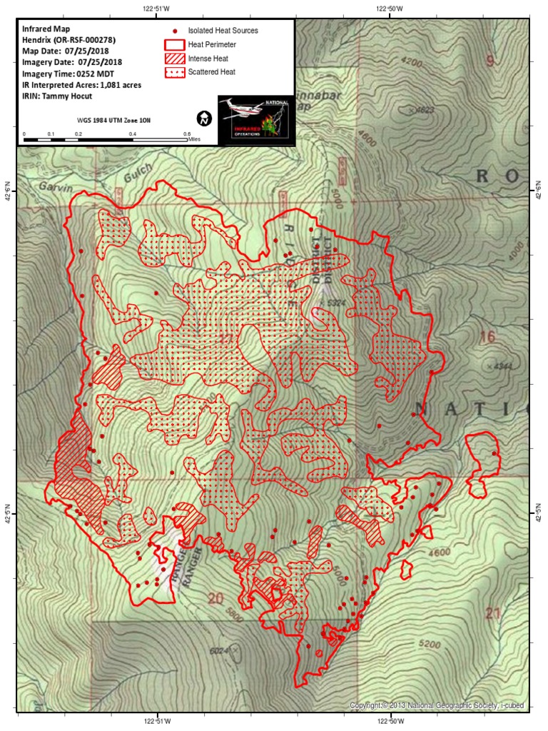 Hendrix Fire Map | PDF