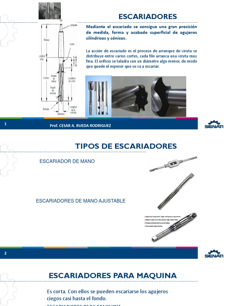 ESCARIADOR | Metalurgia | Equipo