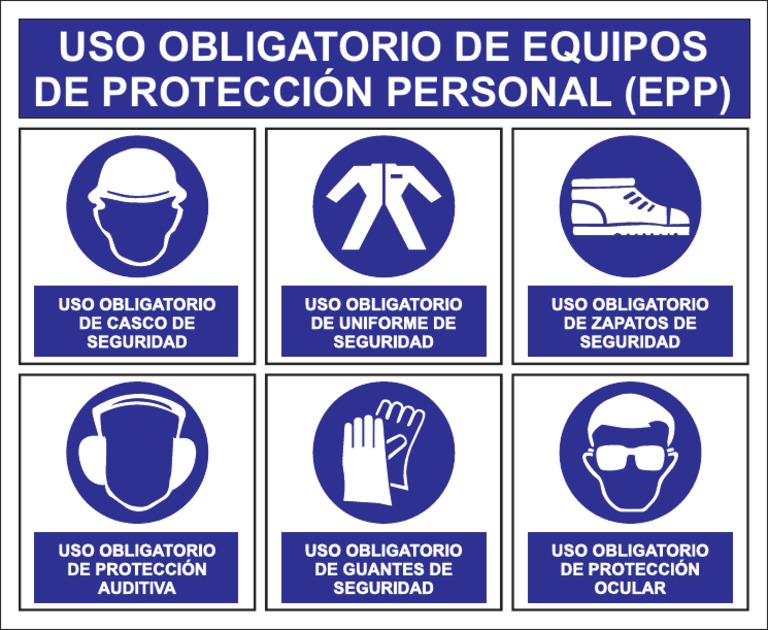 Afiche Seguridad EPP