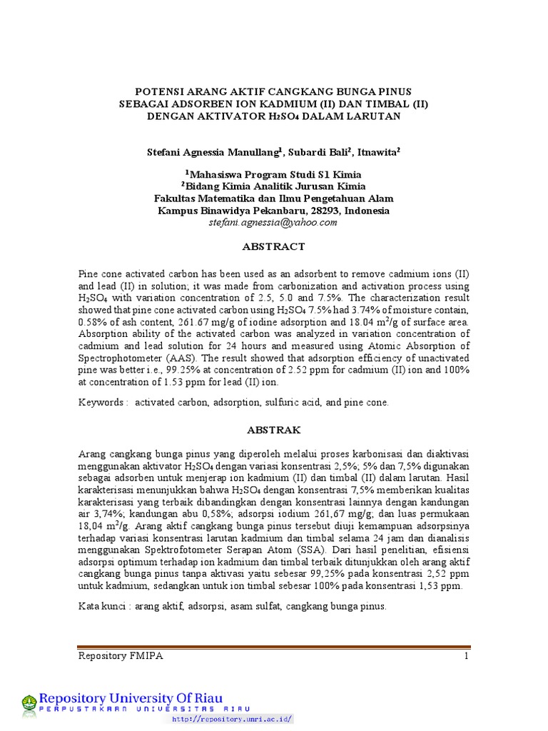 Jurnal Penelitian Pinus | PDF