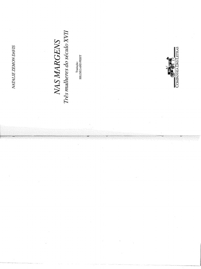 Natalie Zemon Davis Nas Margens | PDF