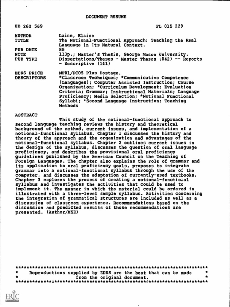 Notional PDF | PDF | Language Education | Second Language Acquisition