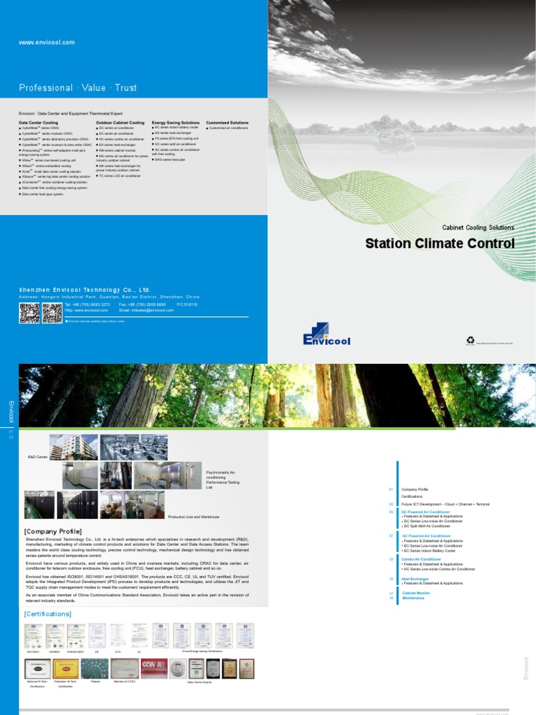 Envicool Station Climate Control (Brochure D) - 20150520 | Download ...