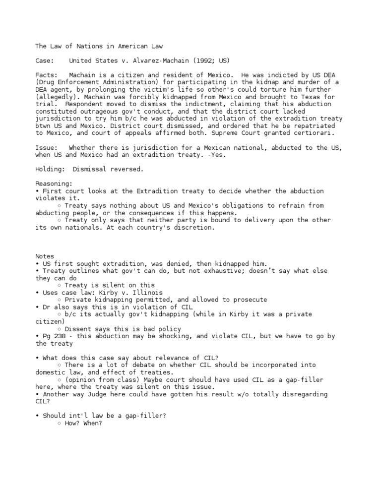 United States v. Alvarez-Machain | PDF