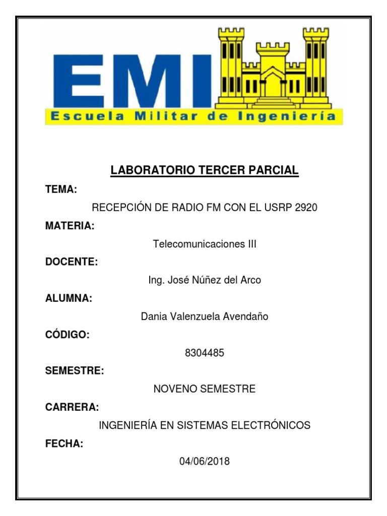 Recepción FM con USRP 2920 en LabVIEW | PDF | Modulación de frecuencia | Modulación