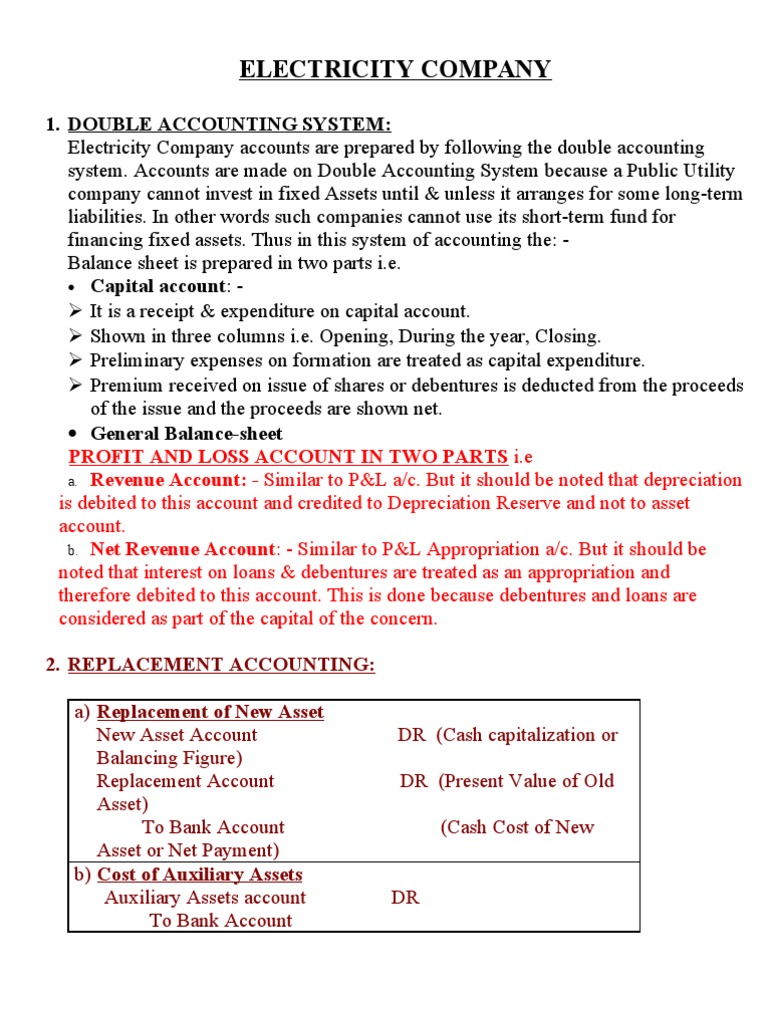 47 Electricity Accounting Theory Problems | PDF | Debits And Credits ...