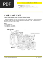 A340F Transmission Valve Body Diagram | PDF