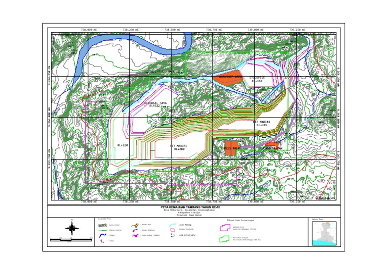 Peta Kemajuan Tambang 10-Model | PDF