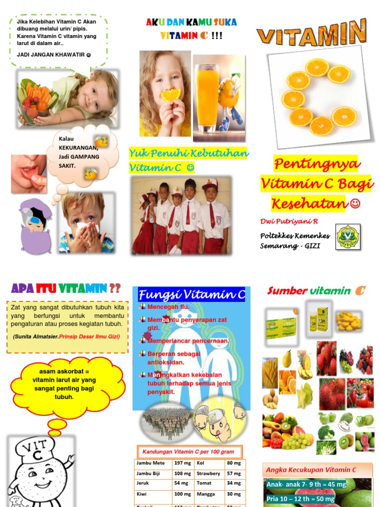 Leaflet Vitamin C. | PDF