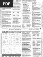 Four Against Darkness 4ad Double A4 Character Sheet Free | PDF