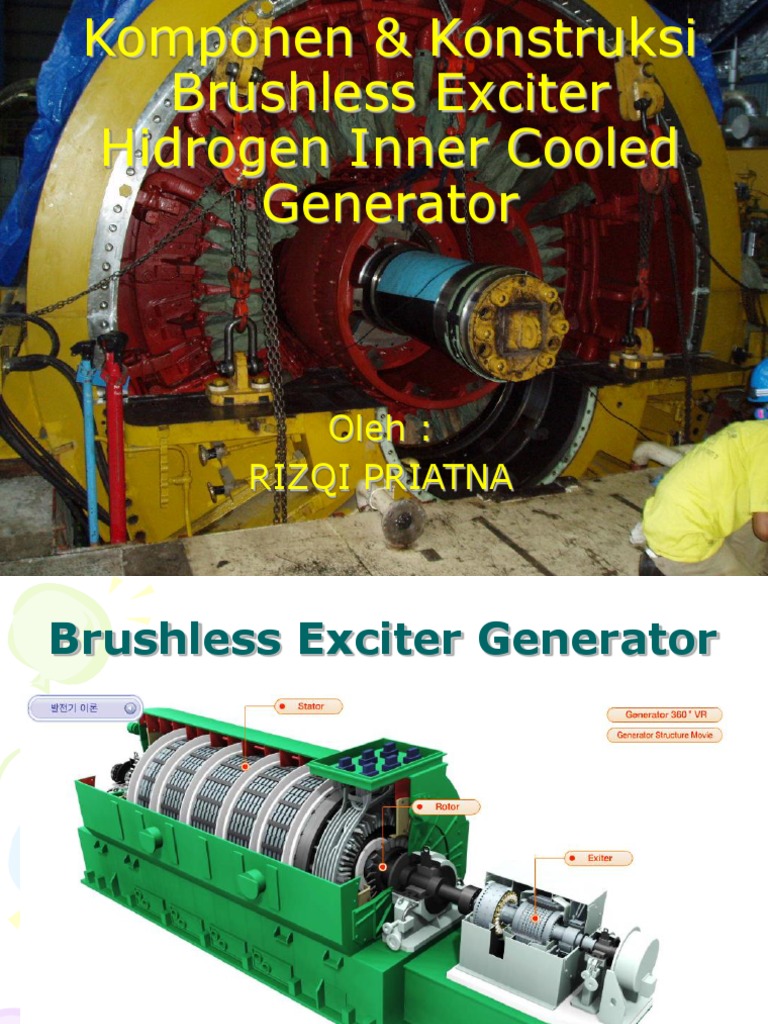 konstruksi generator | Electric Generator | Rotating Machines