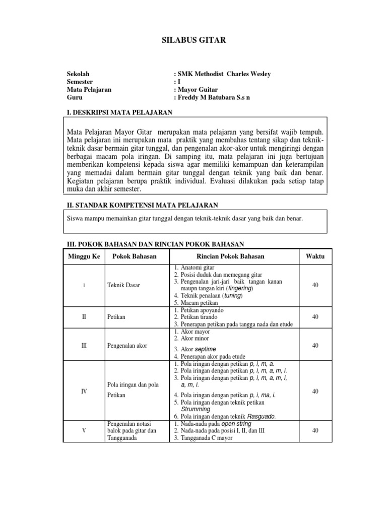 Mayor Guitar | PDF