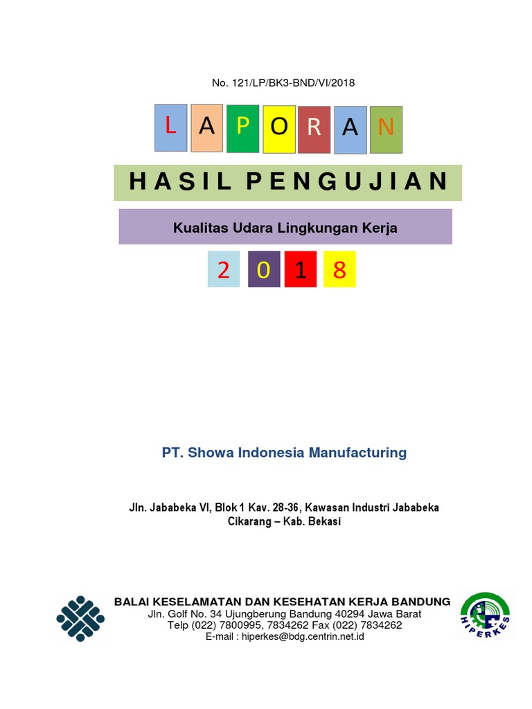 Data Ilo Kecelakaan Kerja | PDF