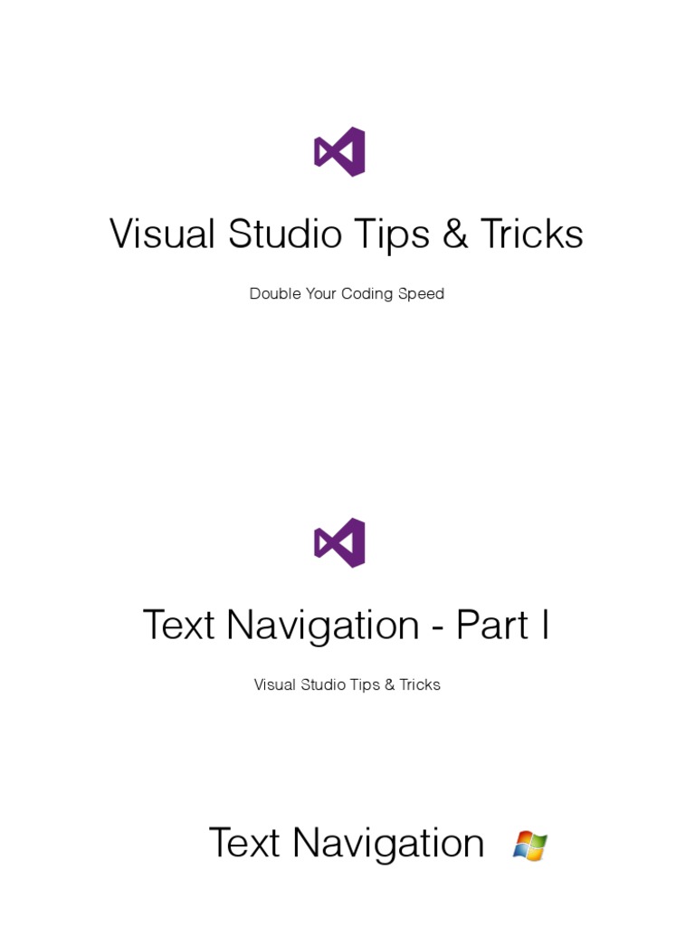 Essential Keyboard Shortcuts and Productivity Tips for Visual Studio ...