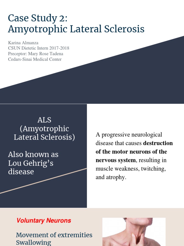 Case Study 2 Als | PDF | Amyotrophic Lateral Sclerosis | Food Energy