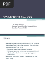Kelompok 2 - Cost Benefit Analysis (Cba) - Ekokes - Epid 018 | PDF