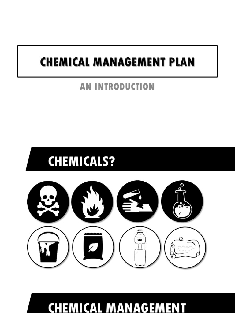 Chemical Management Plan (Revised) | PDF | Risk Assessment | Risk