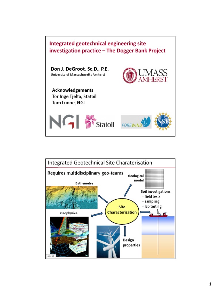 2-1 Don de Groot - Integrated Geotechnical Eng Site Invest Practice | PDF | Geotechnical ...