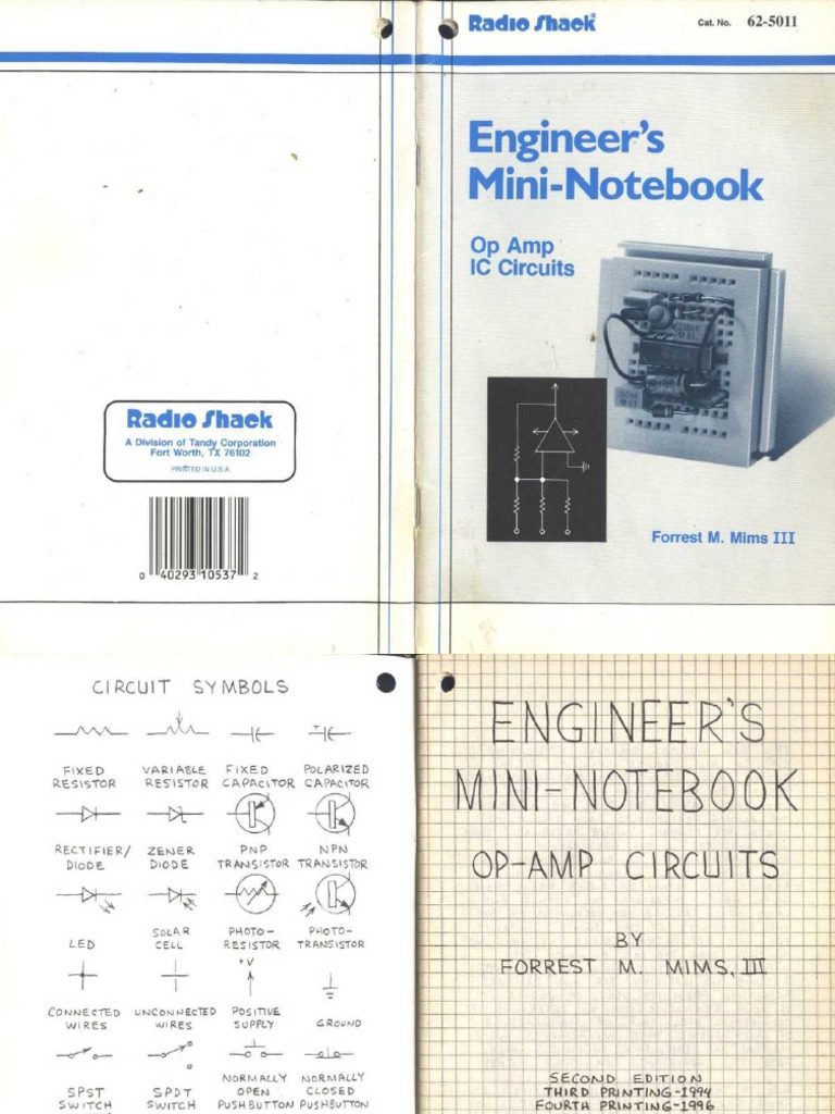 1996 Forrest Mims Engineer's Mini Notebook Op Amp Ic C | PDF