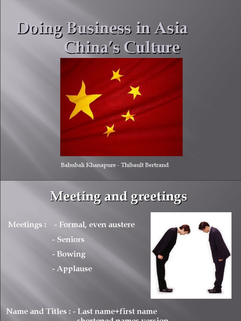 Essential Guide to Business in China | PDF | Cooking, Food & Wine