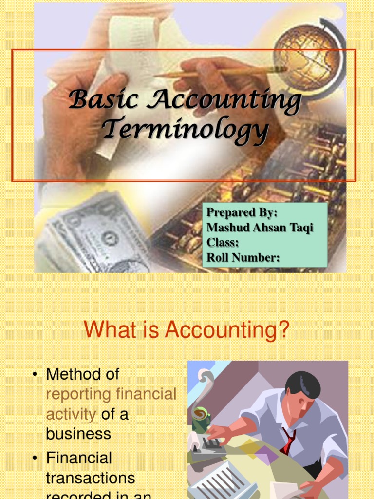 Basic Accounting Terminologies | PDF | Balance Sheet | Service Industries