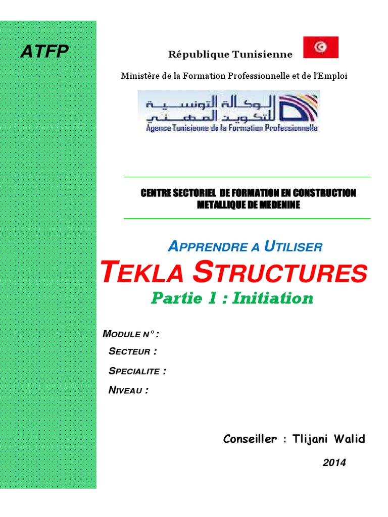 APPRENDRE A UTILISER TEKLA STRUCTURES - Partie 1 Initiation PDF | PDF | Logiciel | Informatique ...