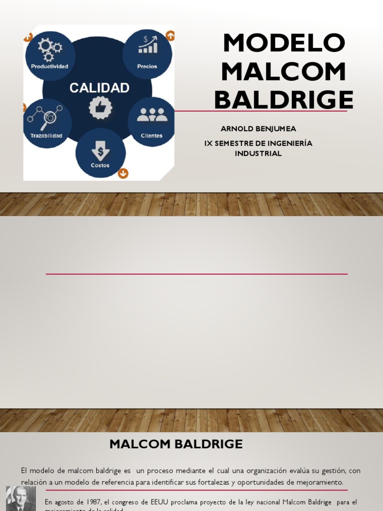Modelo Malcom Baldrige | PDF | Gestión de recursos humanos | Economias