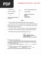 Peace Bond Complaint | PDF | Affidavit | Probable Cause