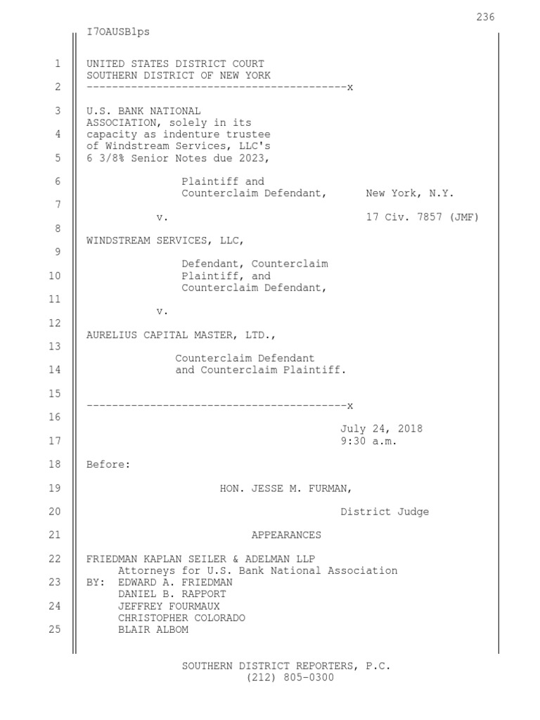 Day 2 Transcript | Cross Examination | Legal Procedure