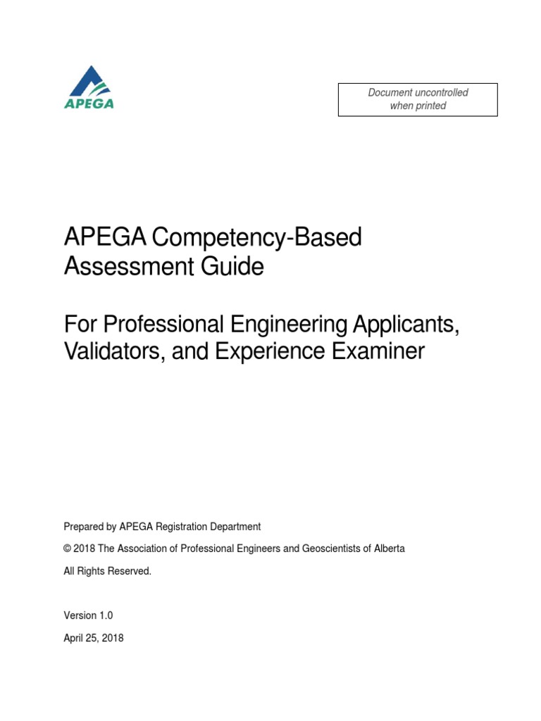 Apega | PDF | Competence (Human Resources) | Engineer