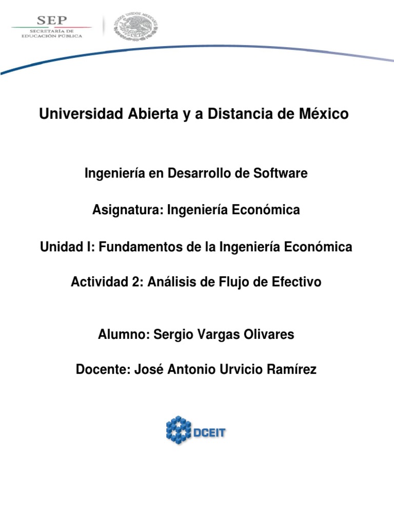 Dine U1 A2 Sevo | PDF | Ingeniería de software | Software