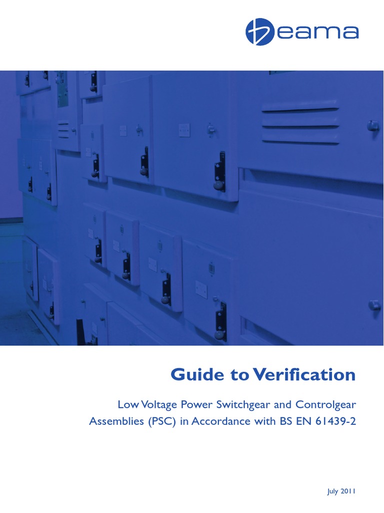 Verification Guide for Low Voltage PSC | PDF | Insulator (Electricity ...
