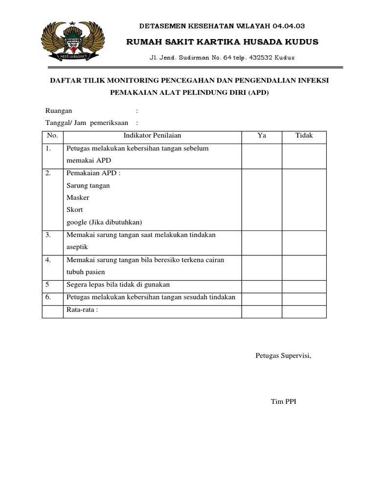 Ppi Pemakaian APD | PDF