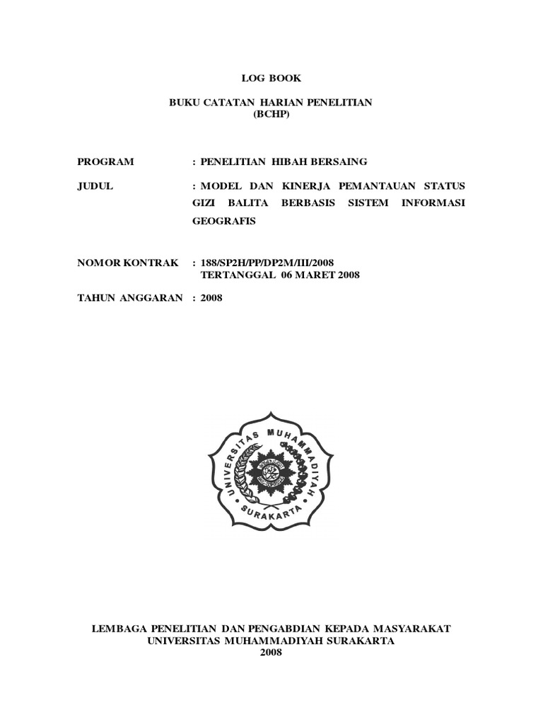 Contoh Log Book | PDF