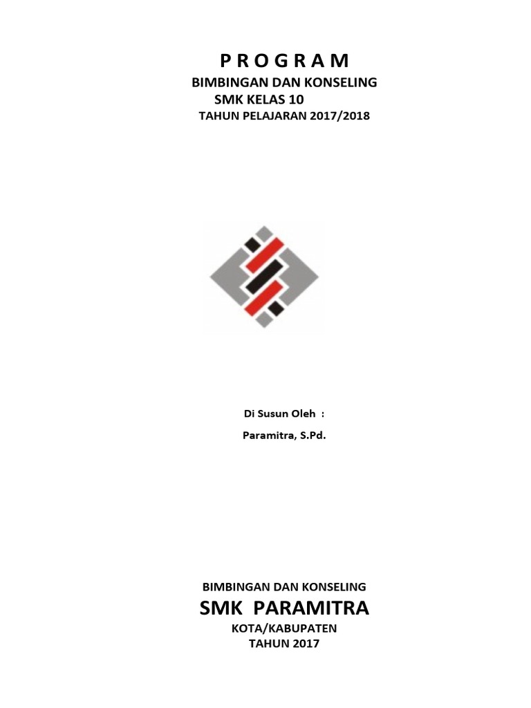 Contoh Program BK SMK Sesuai Pop BK Kelas 10 | PDF | Karier & Perkembangan