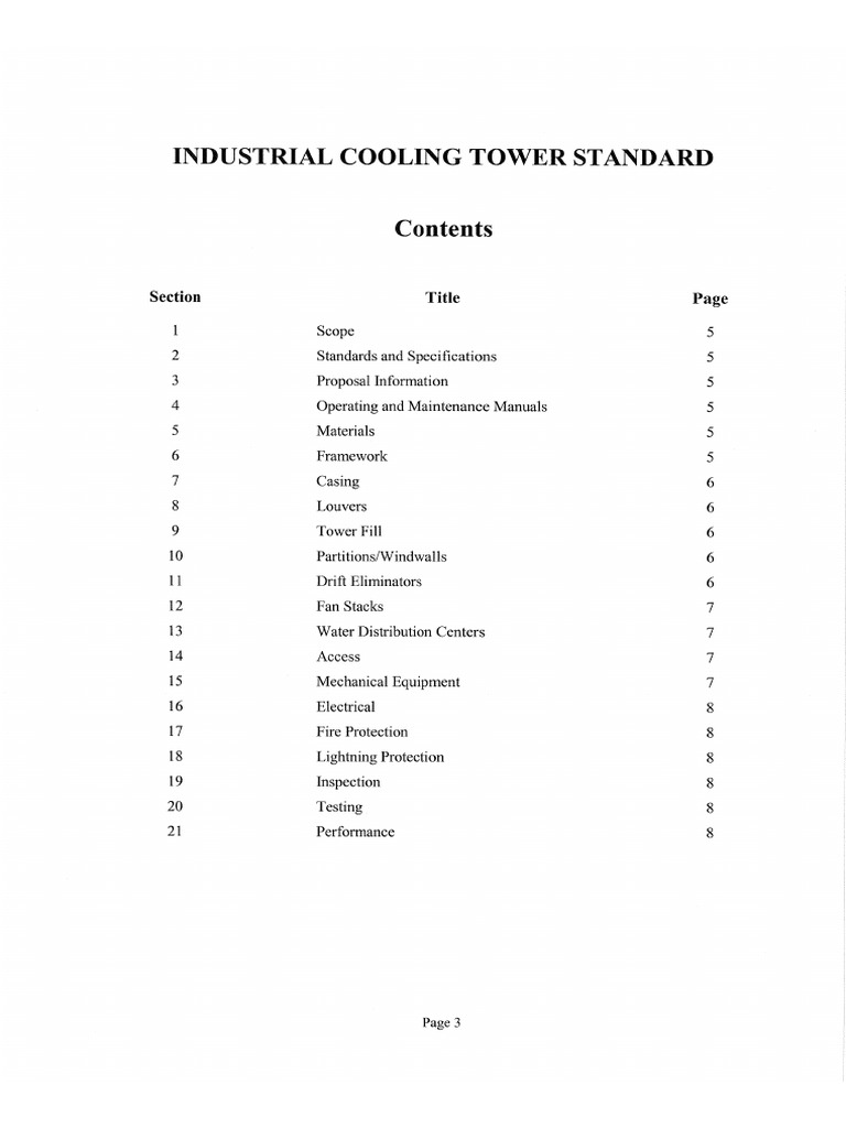 CTI 203 STD 05 Toc | PDF
