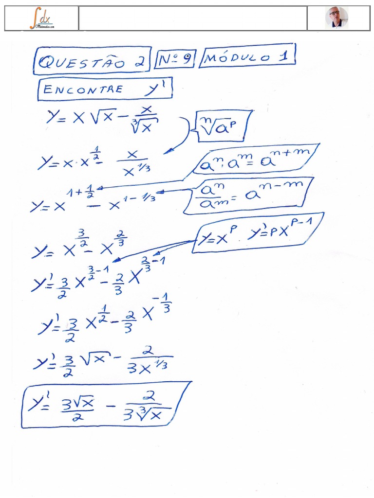 Exercicios Resolvidos Derivadas PDF | PDF