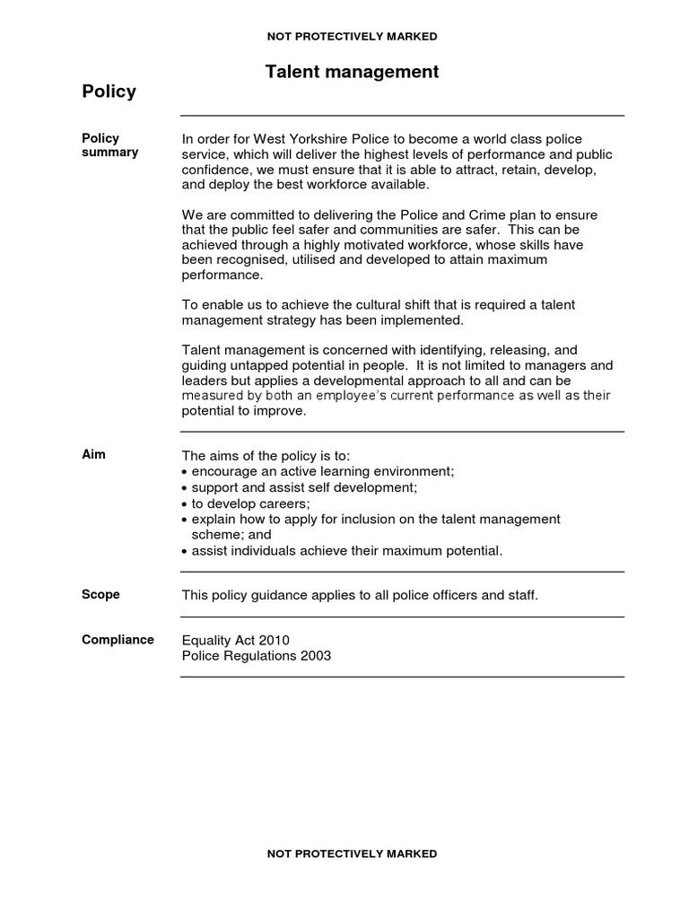 Talent Management PDF | PDF | Talent Management | Mentorship