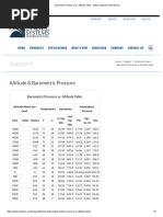 Propylene PT Chart | PDF | Continuum Mechanics | Thermodynamic Properties