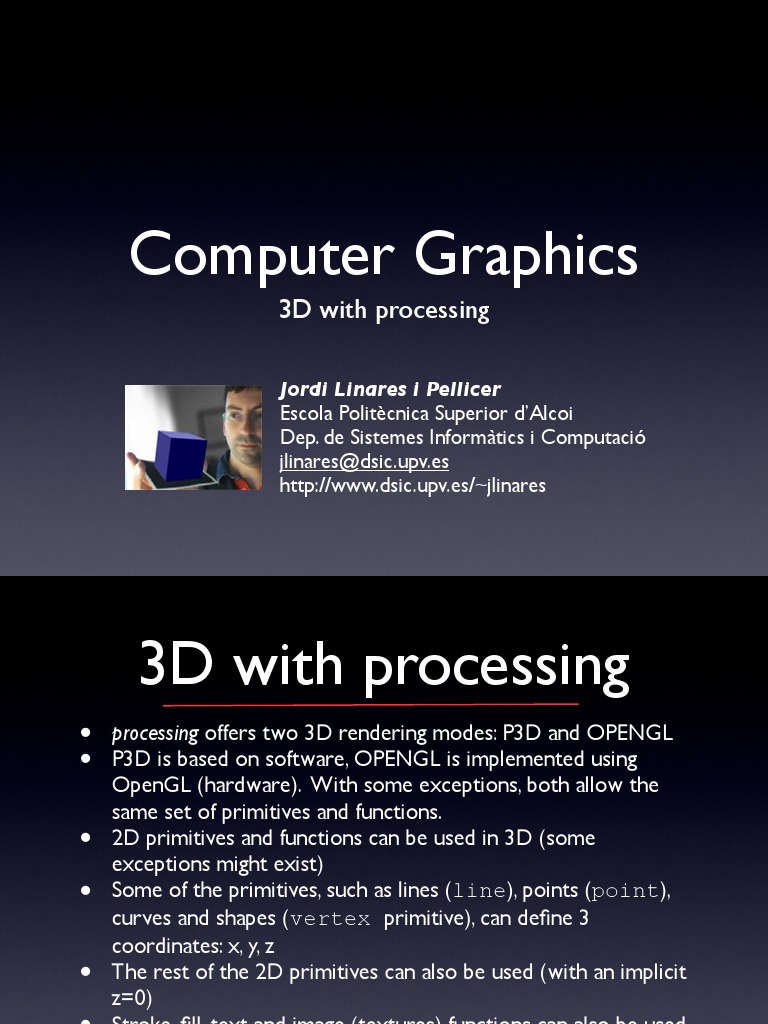 Processing Tutorial Bab 7 | PDF | 3 D Computer Graphics | Shader