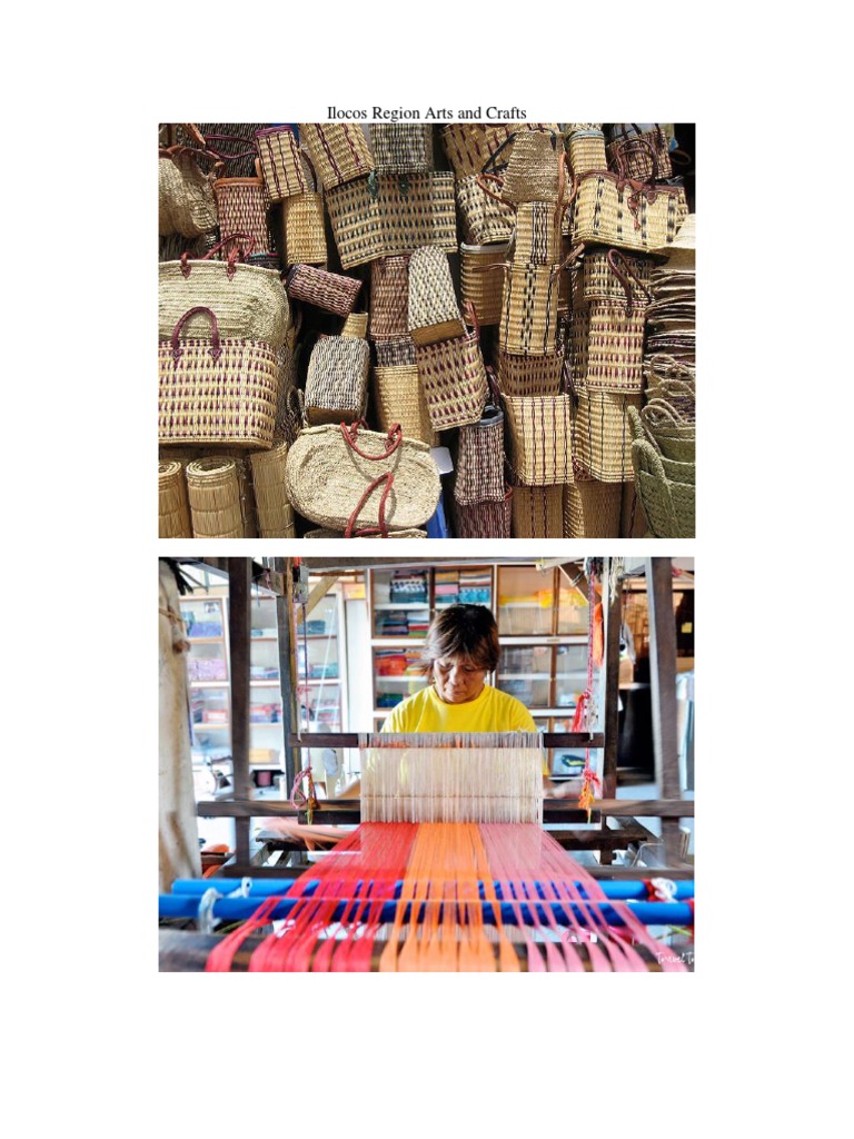 Ilocos Region Arts and Crafts Overview | PDF | Arts (General)